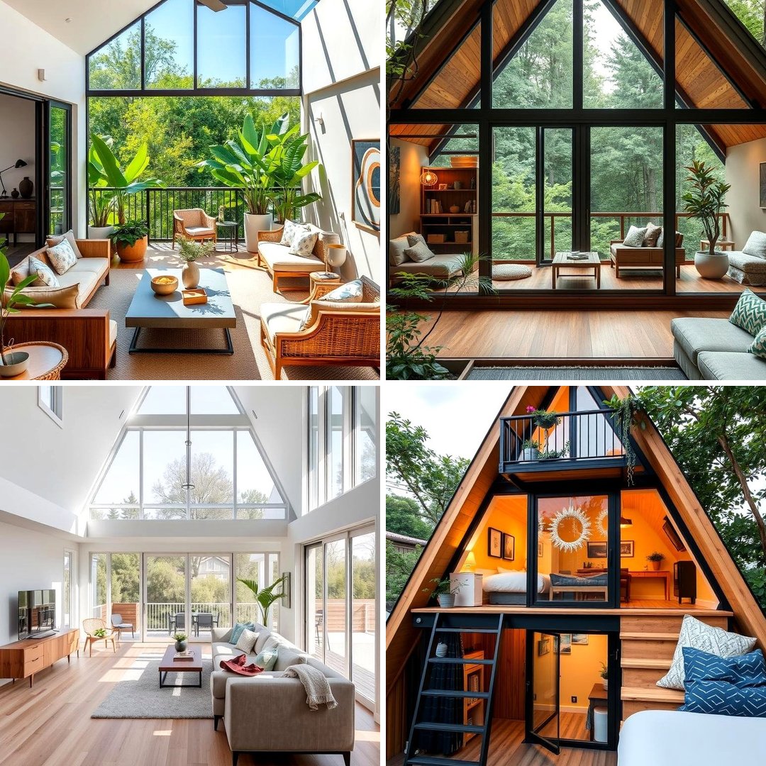 22 A-Frame House Balcony Ideas for Scenic Living - Lost At E Minor