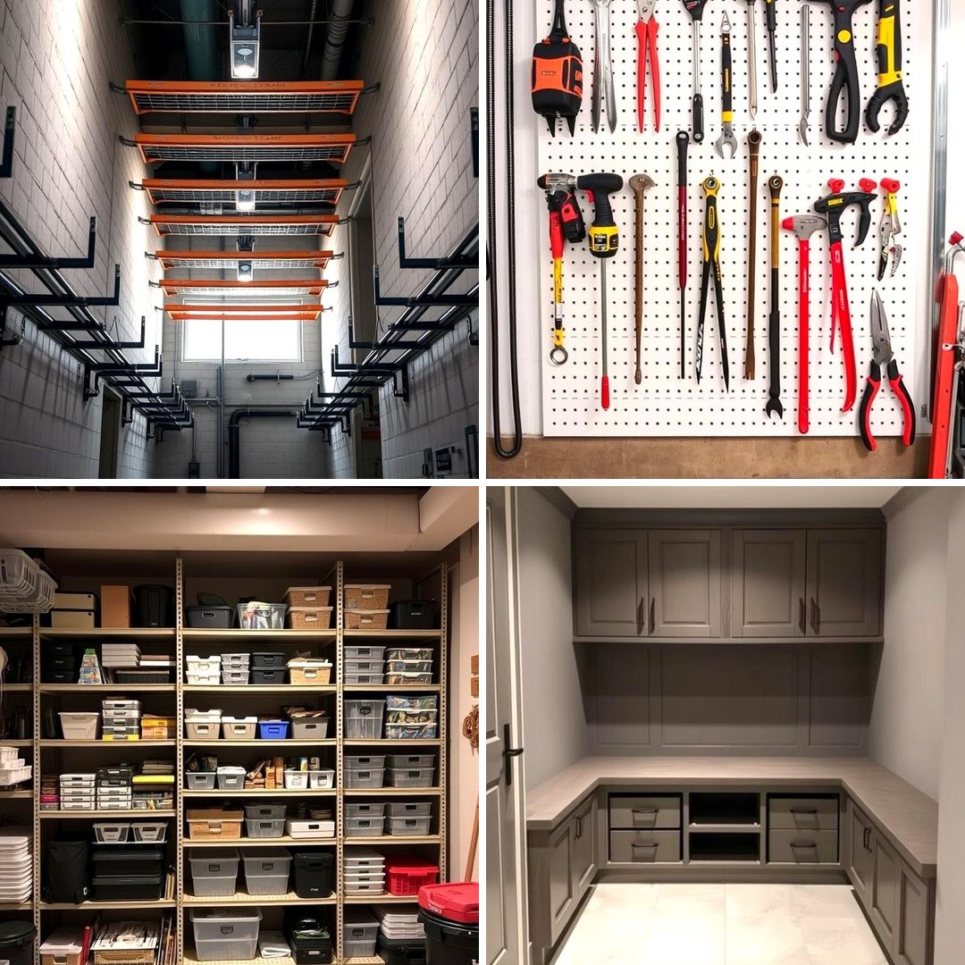 22 Basement Storage Ideas to Declutter and Maximize Space - Lost At E Minor