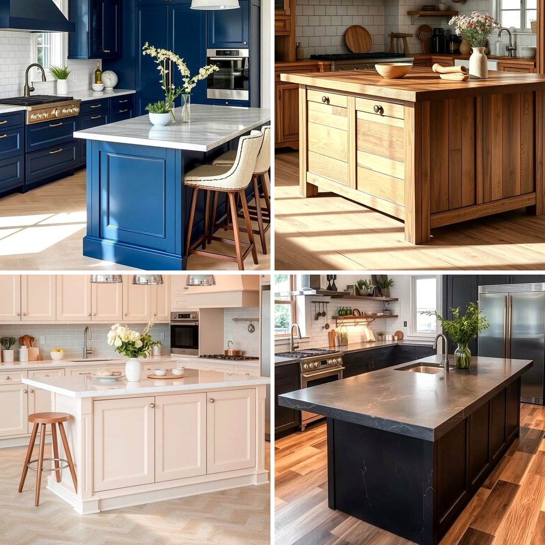 22 Bold Kitchen Island Color Ideas to Transform Your Space - Lost At E ...