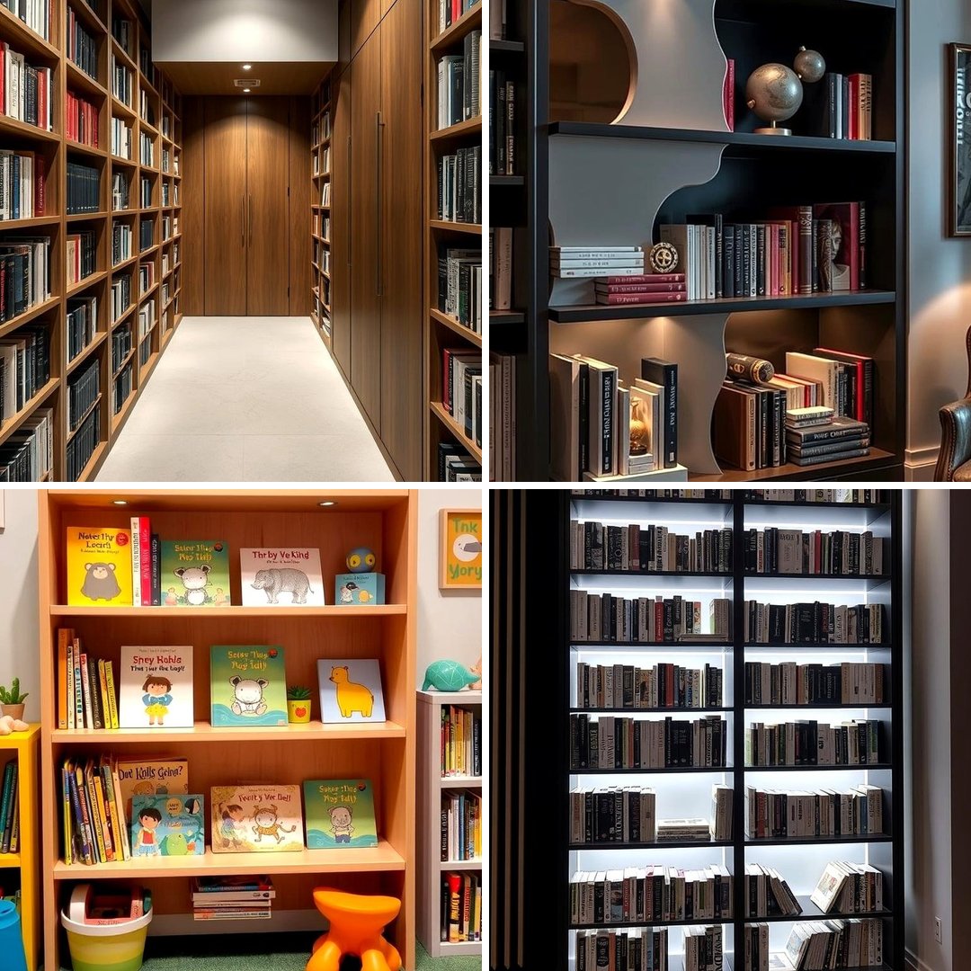 22 Bookshelf Organization Ideas for a Clutter-Free Space - Lost At E Minor