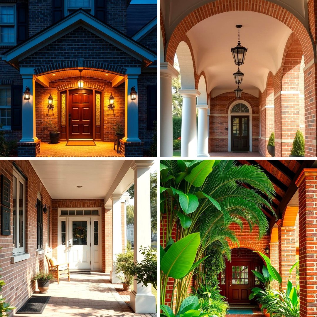 22 Brick Porch Ideas to Create a Welcoming Entryway - Lost At E Minor