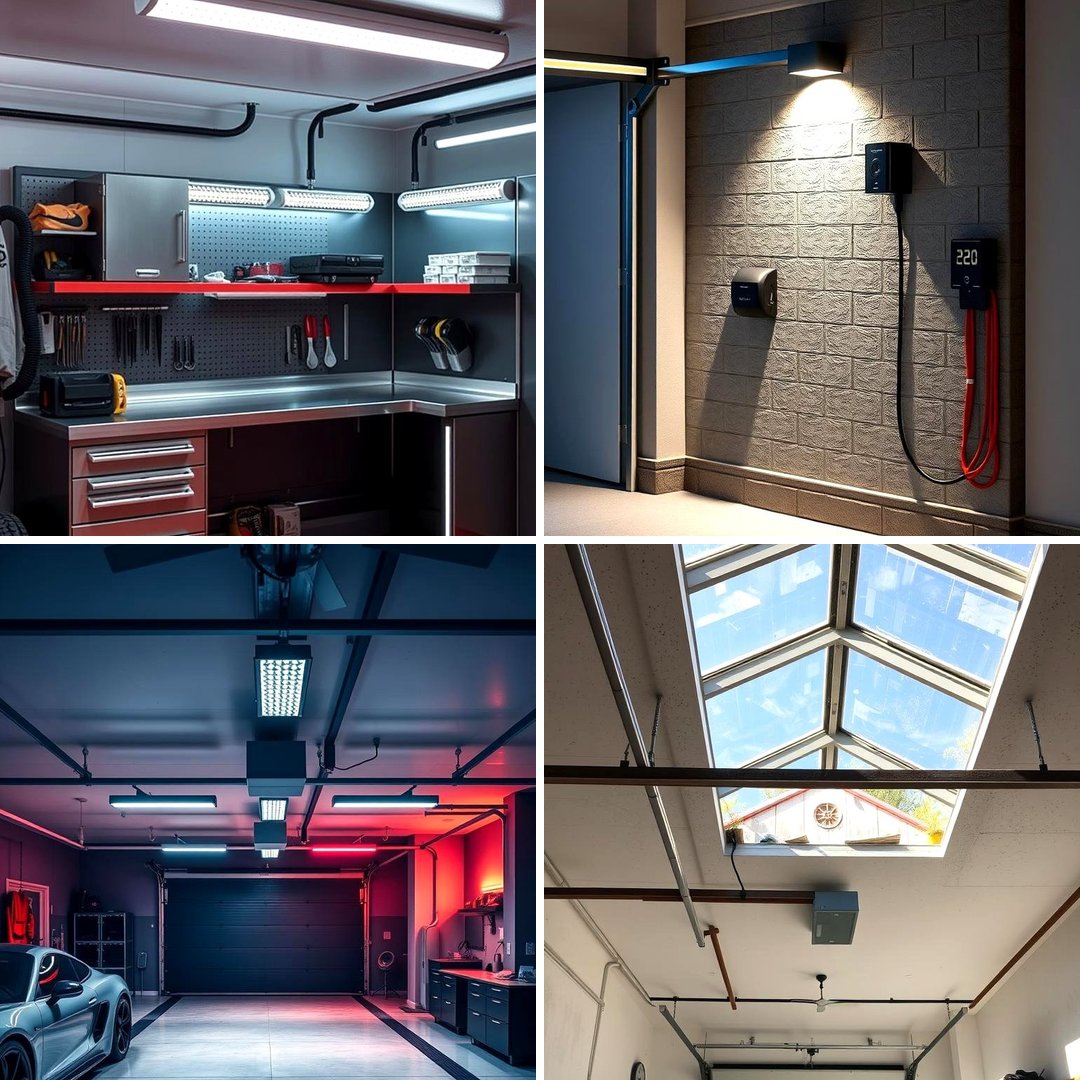 22 Bright Garage Lighting Solutions for Better Visibility - Lost At E Minor