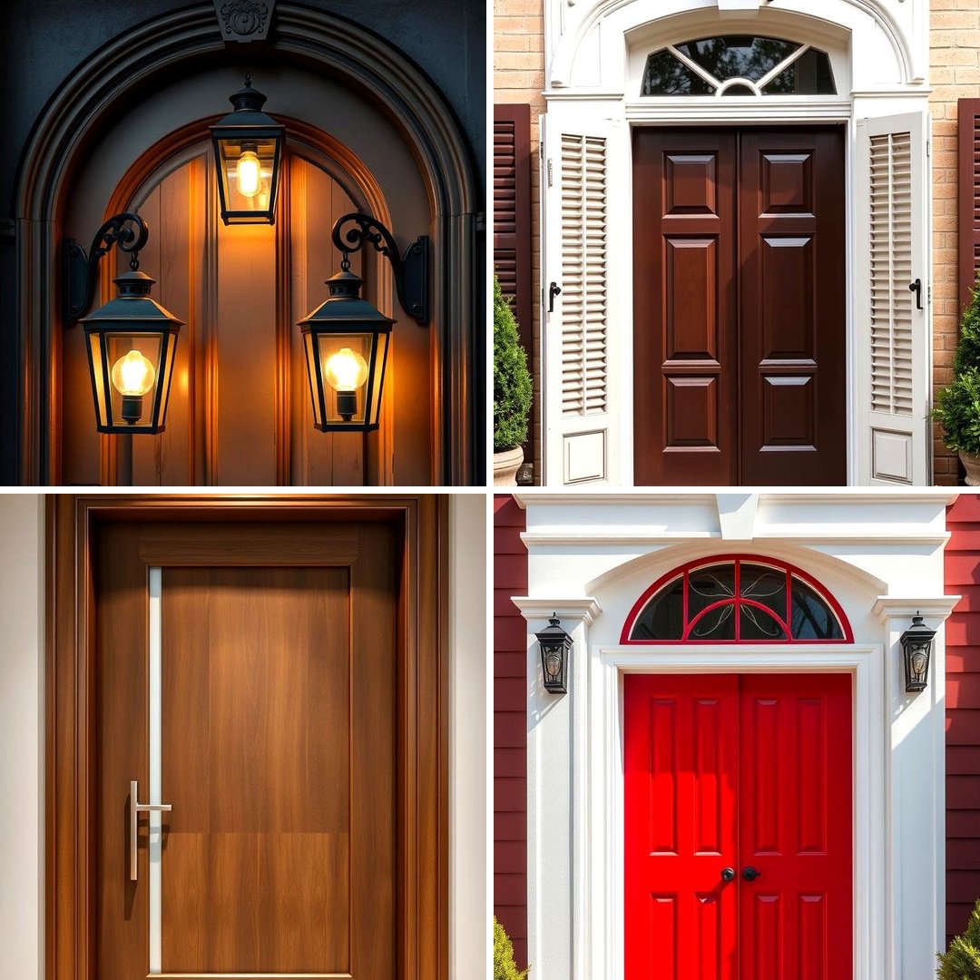 22 Colonial Front Door Ideas for Timeless Curb Appeal - Lost At E Minor