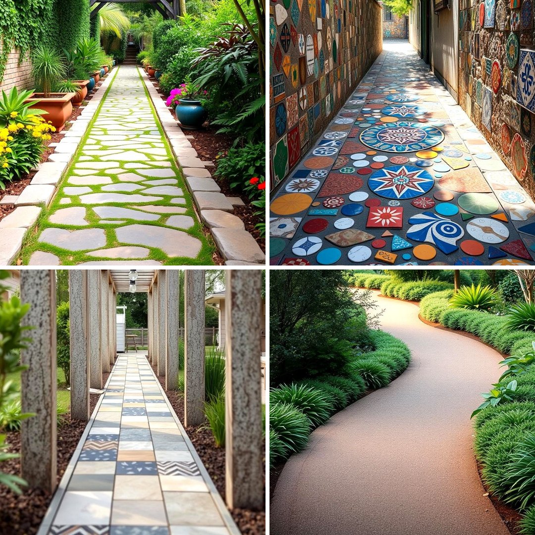 22 Creative Front Walkway Ideas to Enhance Your Home's Approach - Lost ...