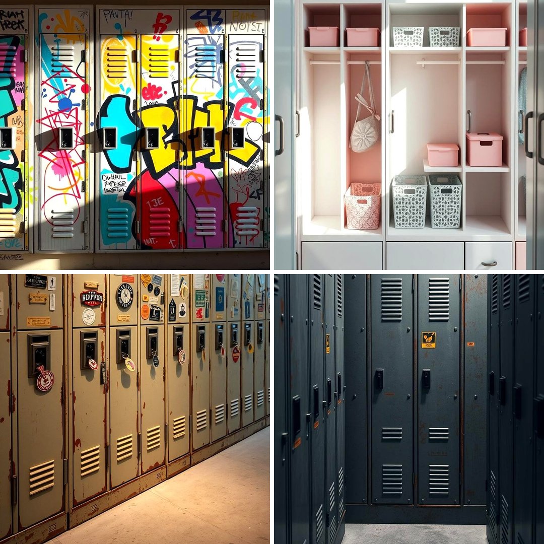22 Creative Locker Decor Ideas for Organized Spaces - Lost At E Minor