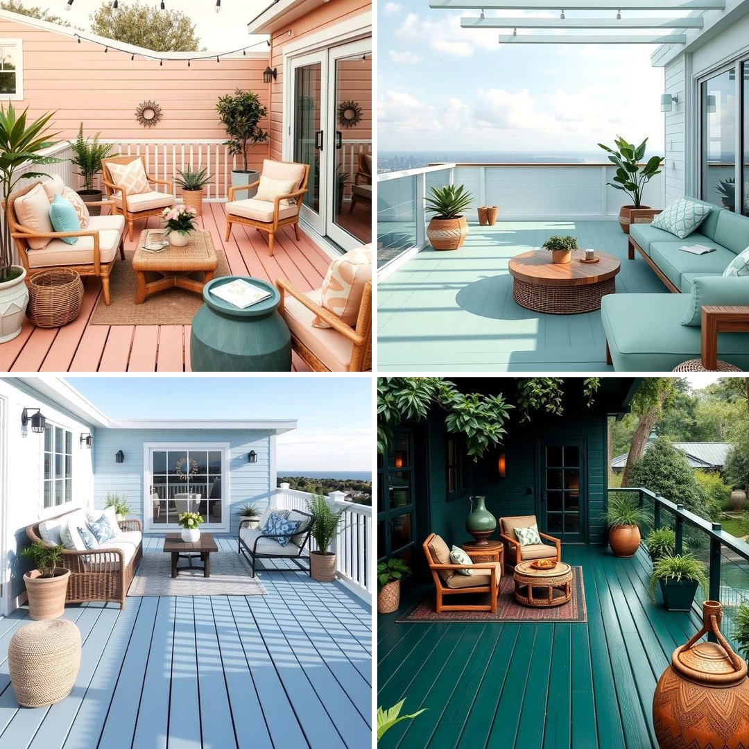 22 Deck Color Ideas to Refresh Your Outdoor Space - Lost At E Minor