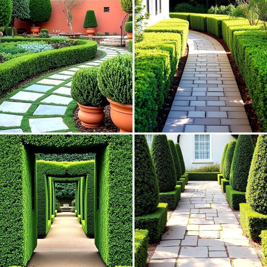 22 Elegant Front Yard Boxwood Designs for Timeless Curb Appeal - Lost ...