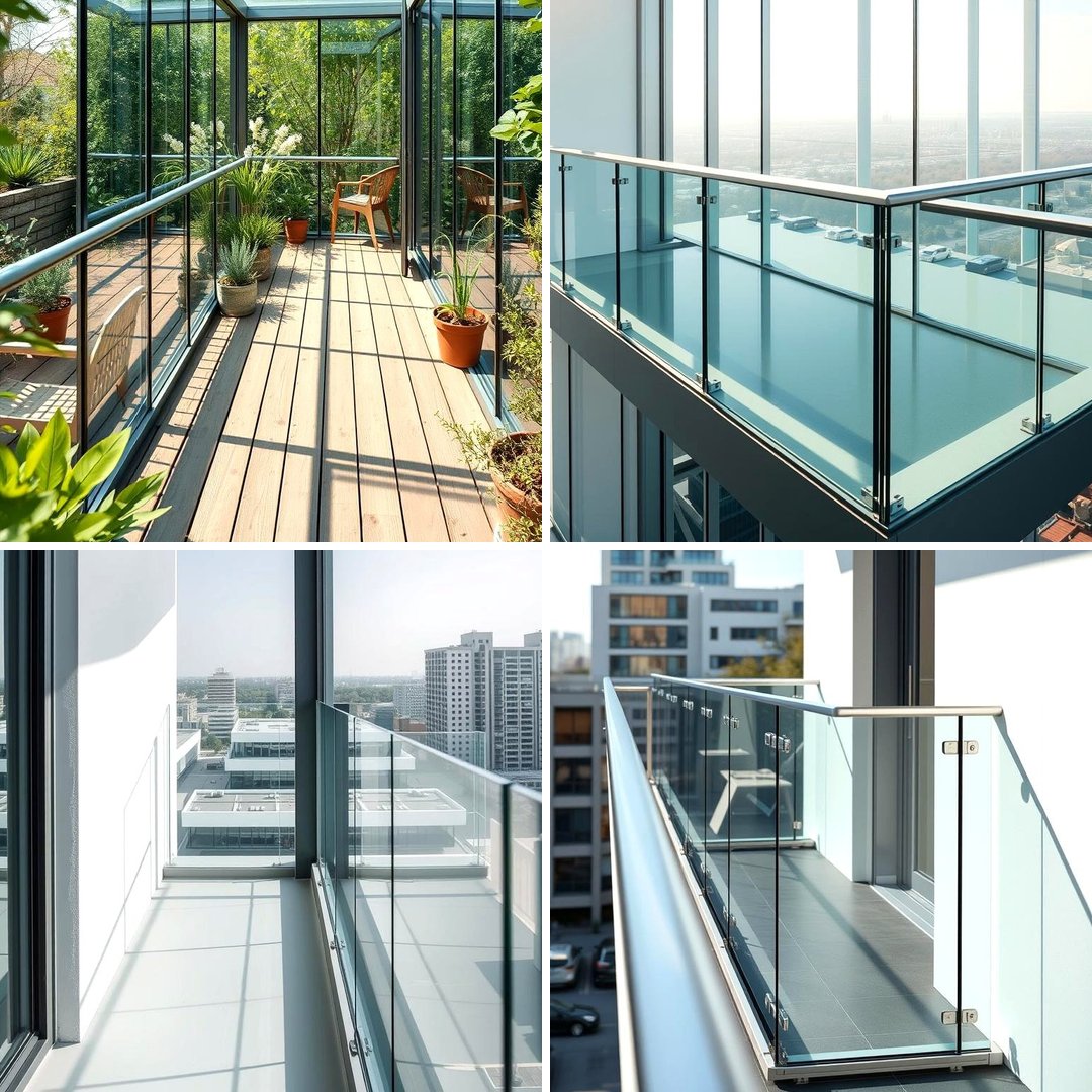 22 Glass Balcony Design Ideas: Sleek & Airy Outdoor Extensions - Lost ...