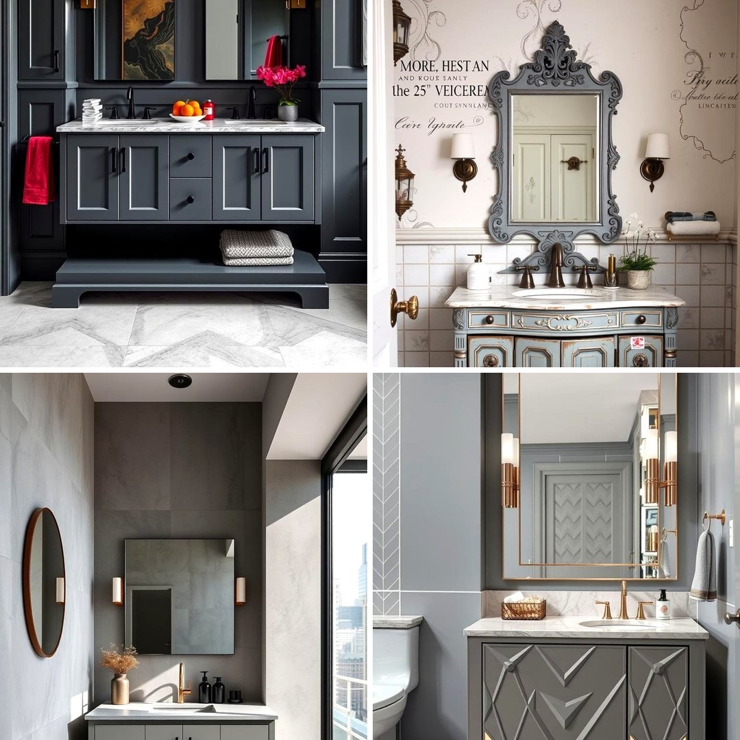 22 Grey Bathroom Vanity Design Ideas for Stylish Spaces - Lost At E Minor