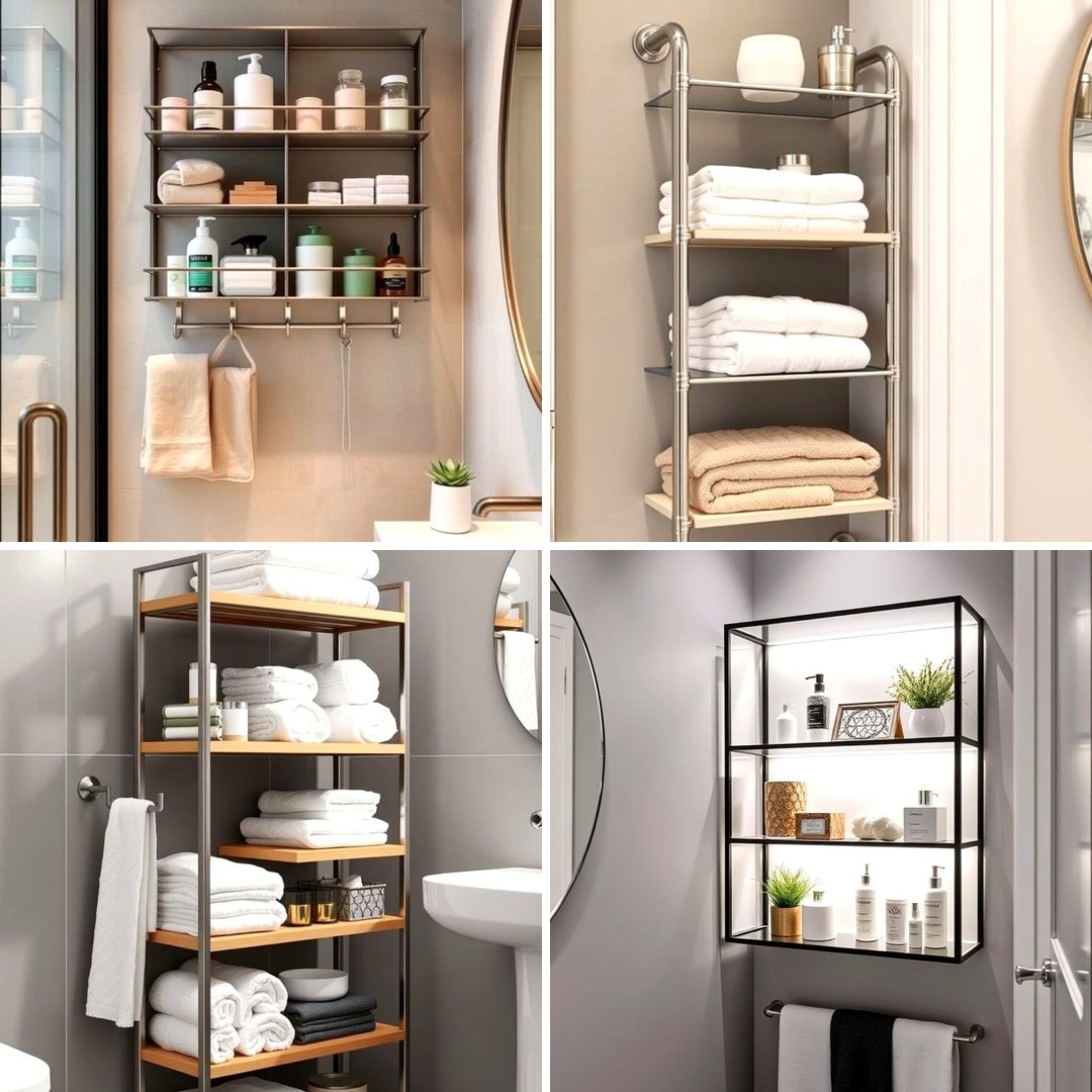 22 Innovative Bathroom Storage Ideas to Declutter Your Space - Lost At E Minor