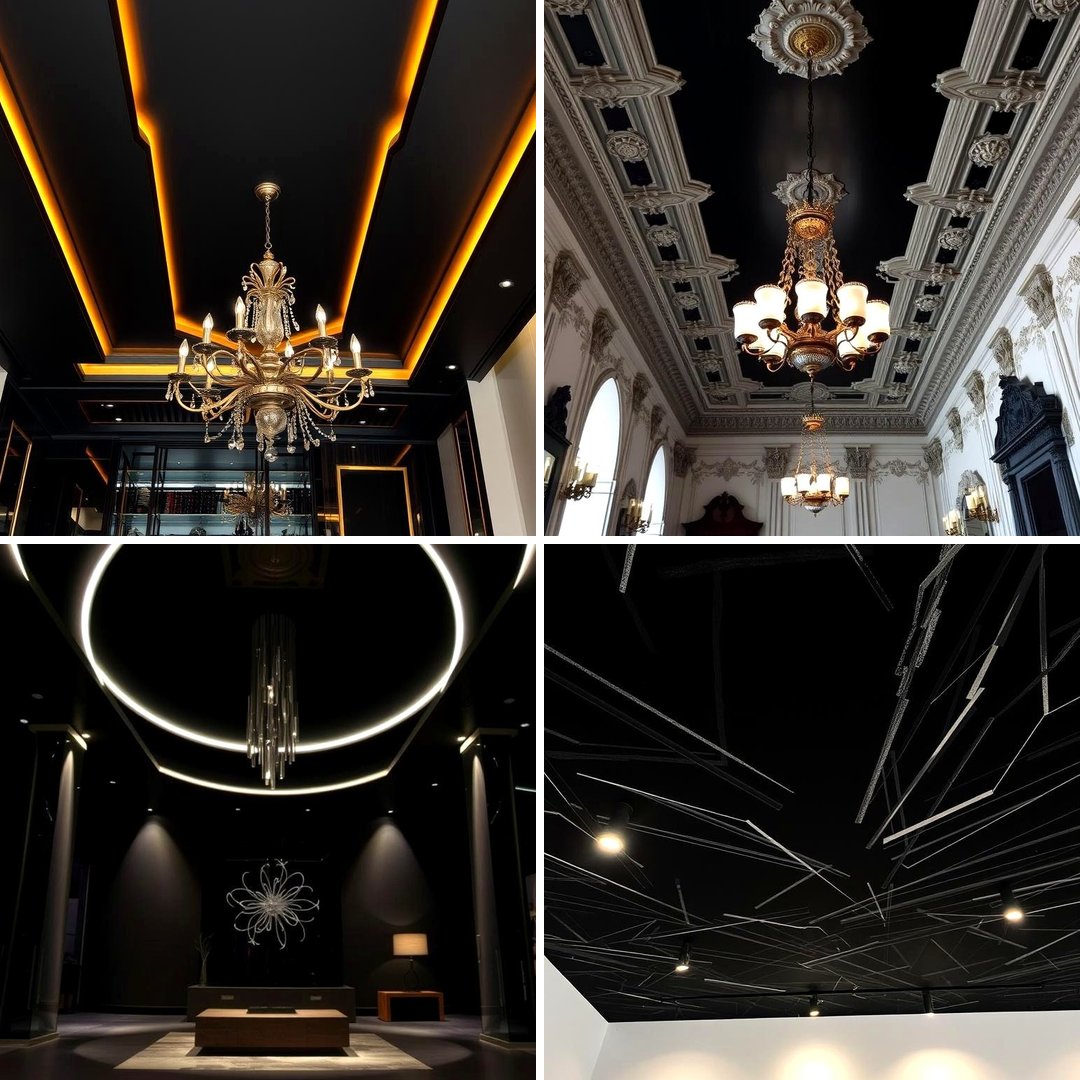 22 Innovative Black Ceiling Design Trends for 2024 - Lost At E Minor