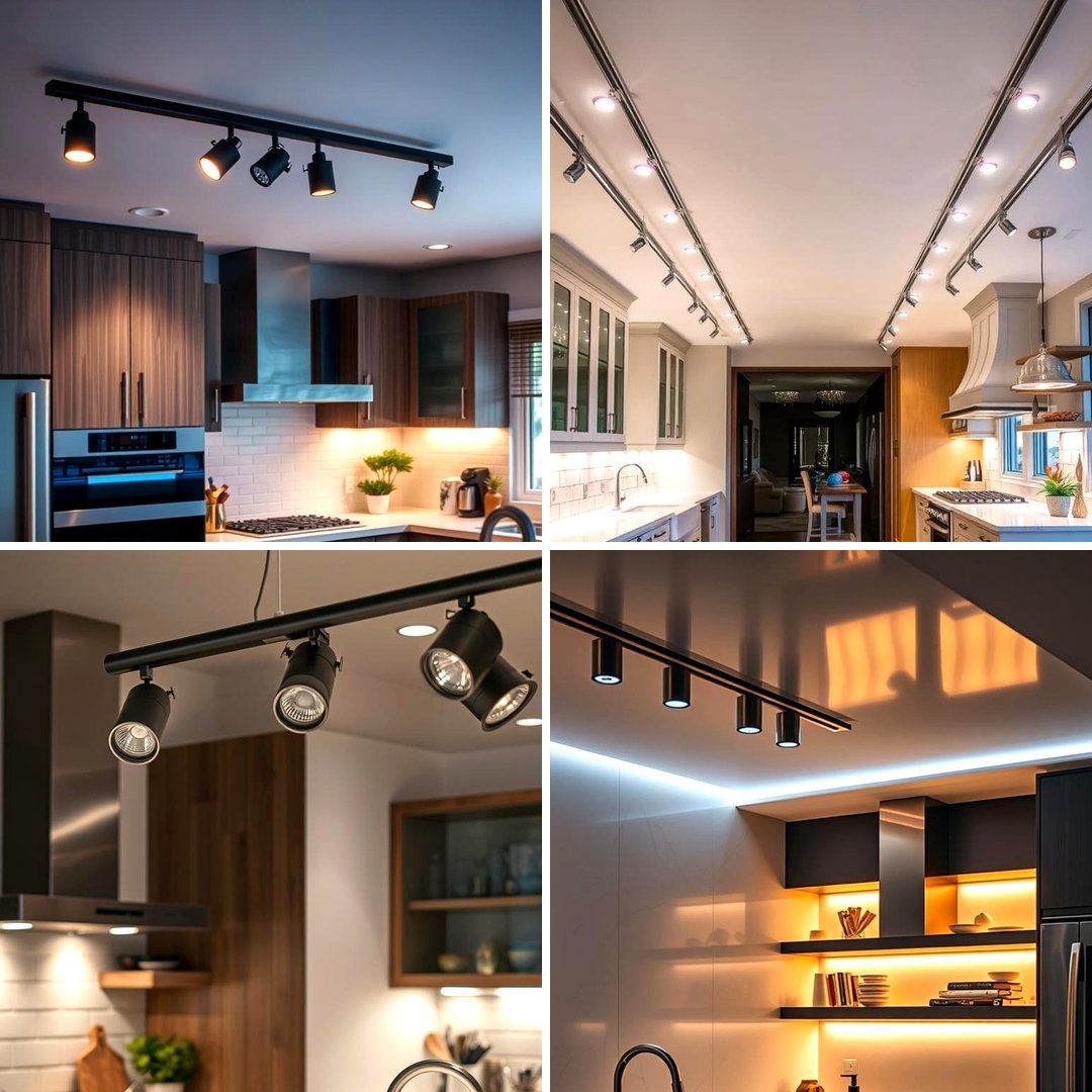 22 Kitchen Track Lighting Ideas for Adjustable Ambiance - Lost At E Minor