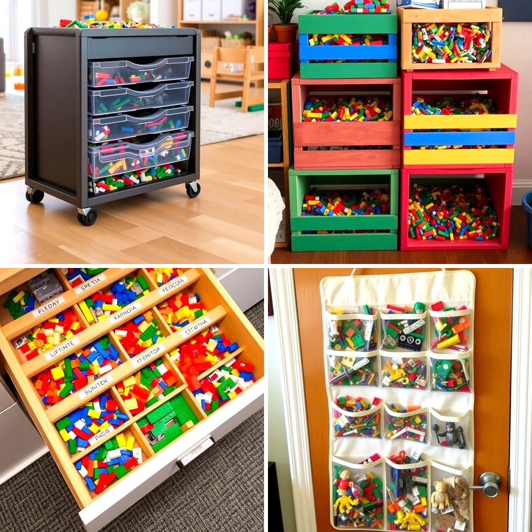 22 Lego Storage Ideas to Organize Kids' Playrooms Effortlessly - Lost ...