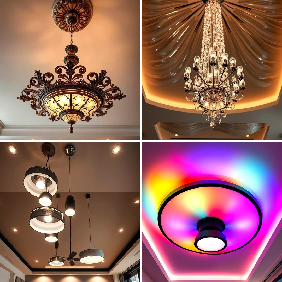 22 Living Room Ceiling Lighting Ideas for Layered Illumination - Lost ...
