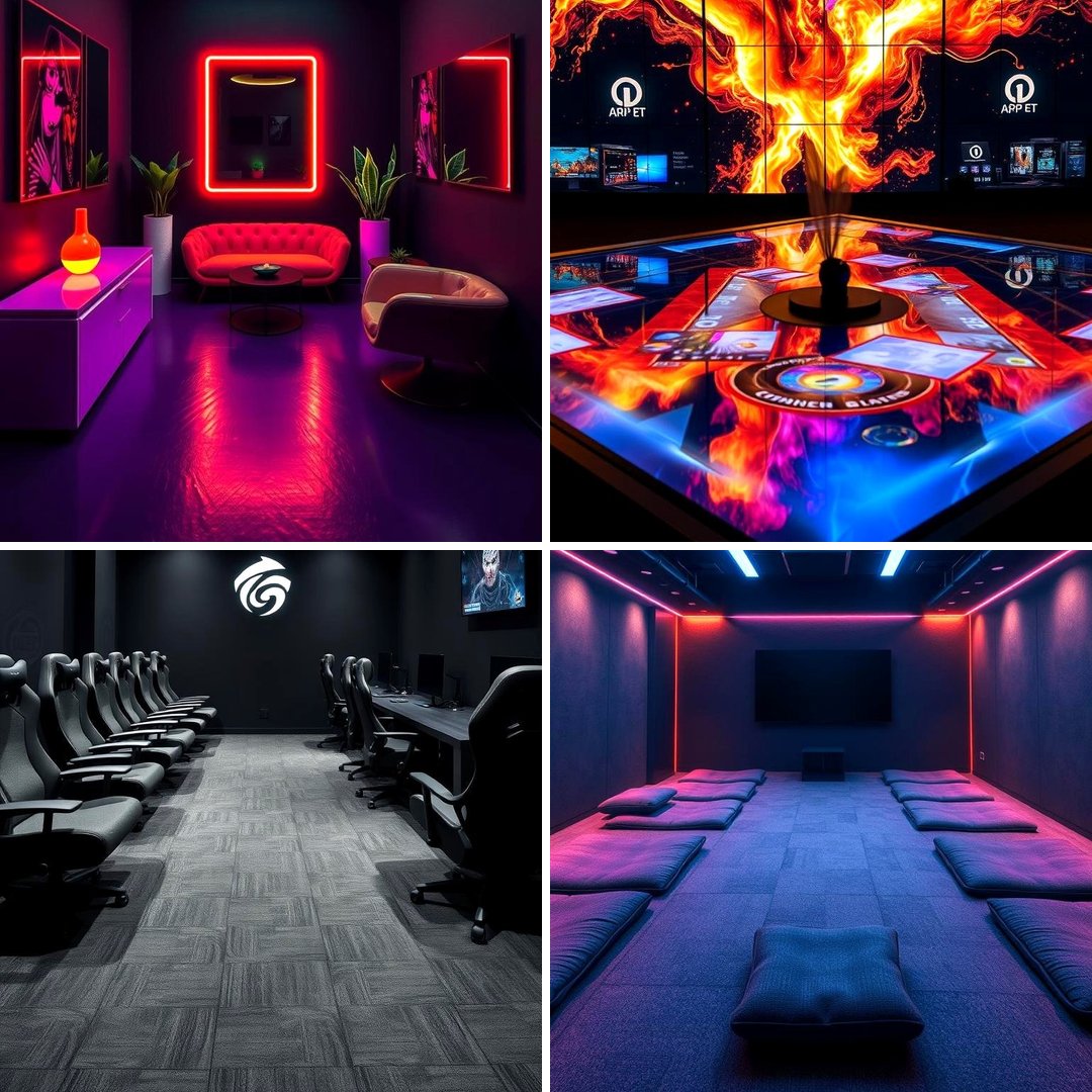 22 Modern Black Gaming Room Ideas for Bold Designs - Lost At E Minor