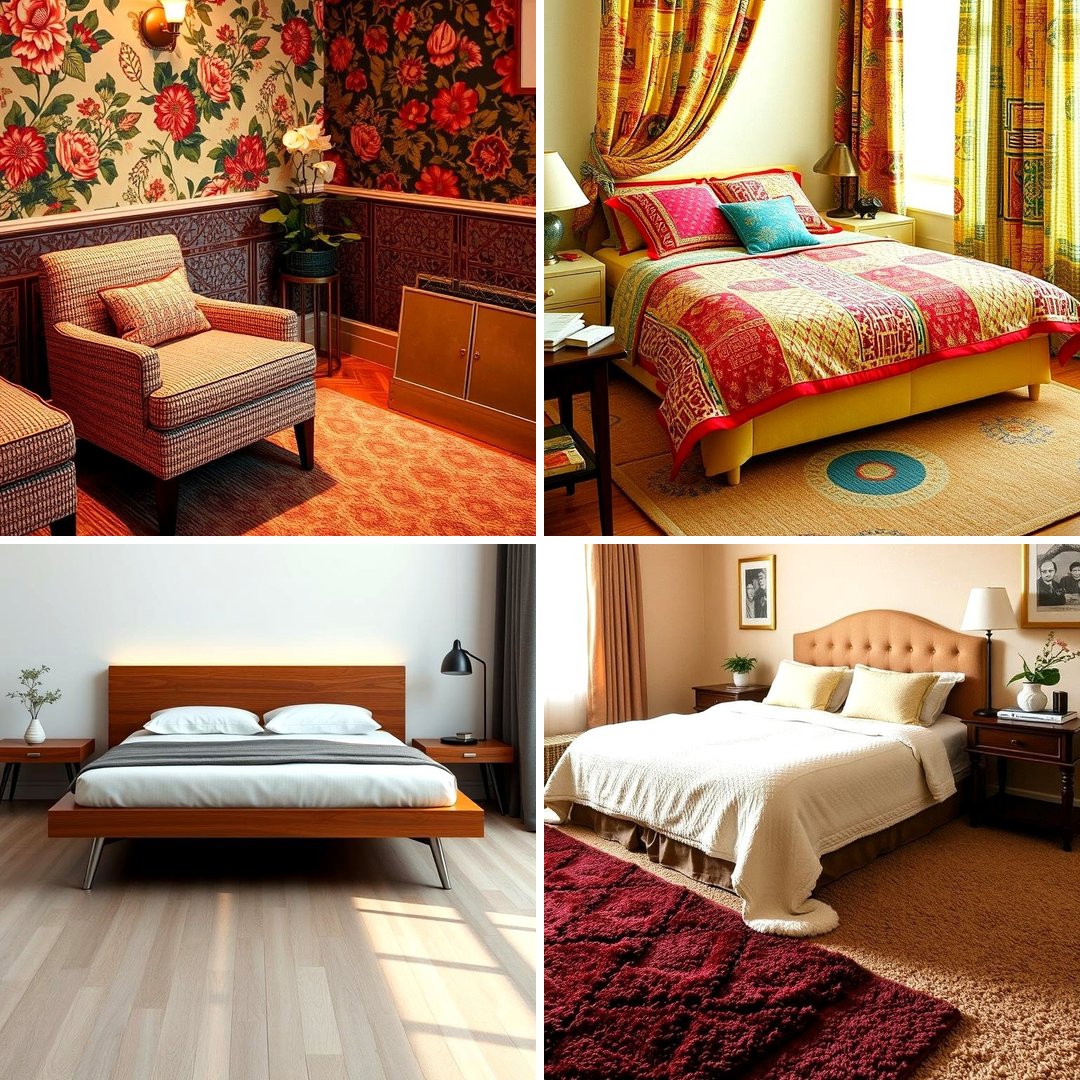 22 Retro 70s Bedroom Decor Ideas to Revive Vintage Charm - Lost At E Minor
