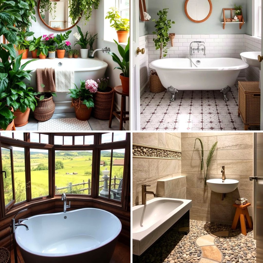 22 Rustic Country Bathroom Ideas with Vintage Farmhouse Flair - Lost At ...