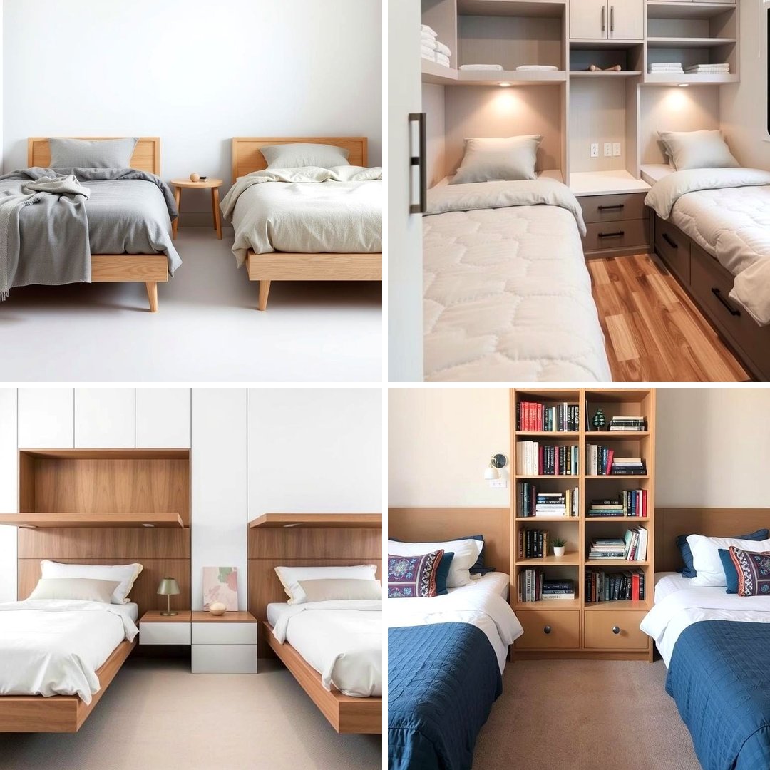 22 Space-Saving Two Beds in Small Room Solutions - Lost At E Minor