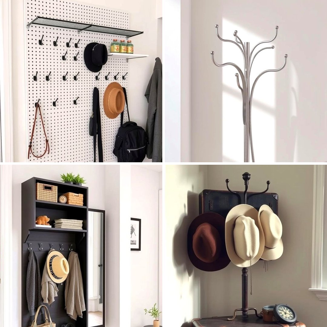 22 Stylish Hat Rack Ideas for Organized Entryways - Lost At E Minor