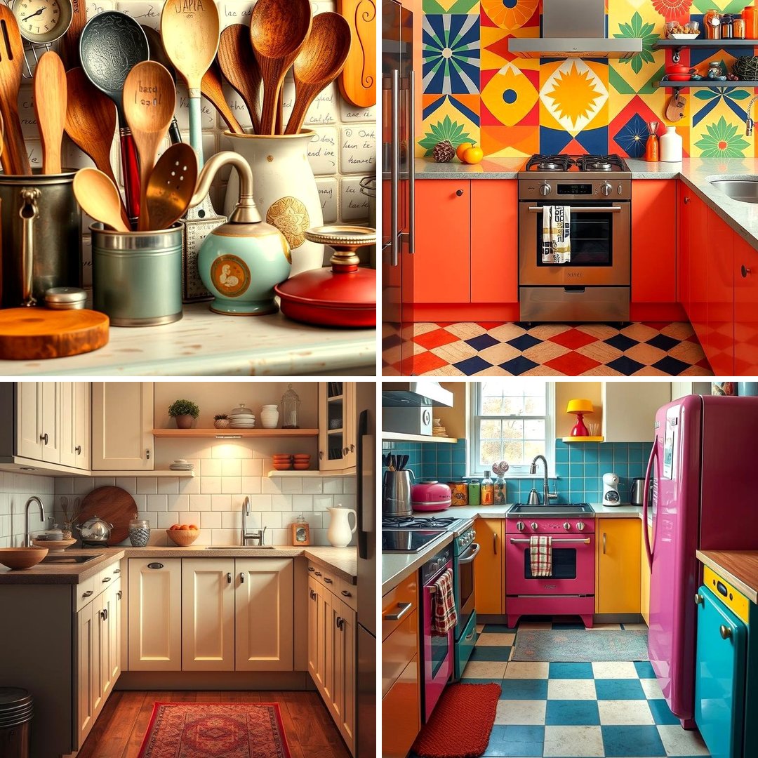 22 Vibrant 1980s Kitchen Ideas for Retro Renovations - Lost At E Minor