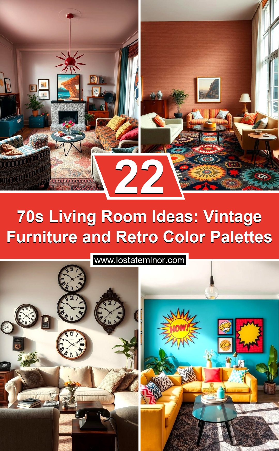 22 70s Living Room Ideas: Vintage Furniture & Retro Color Palettes ...