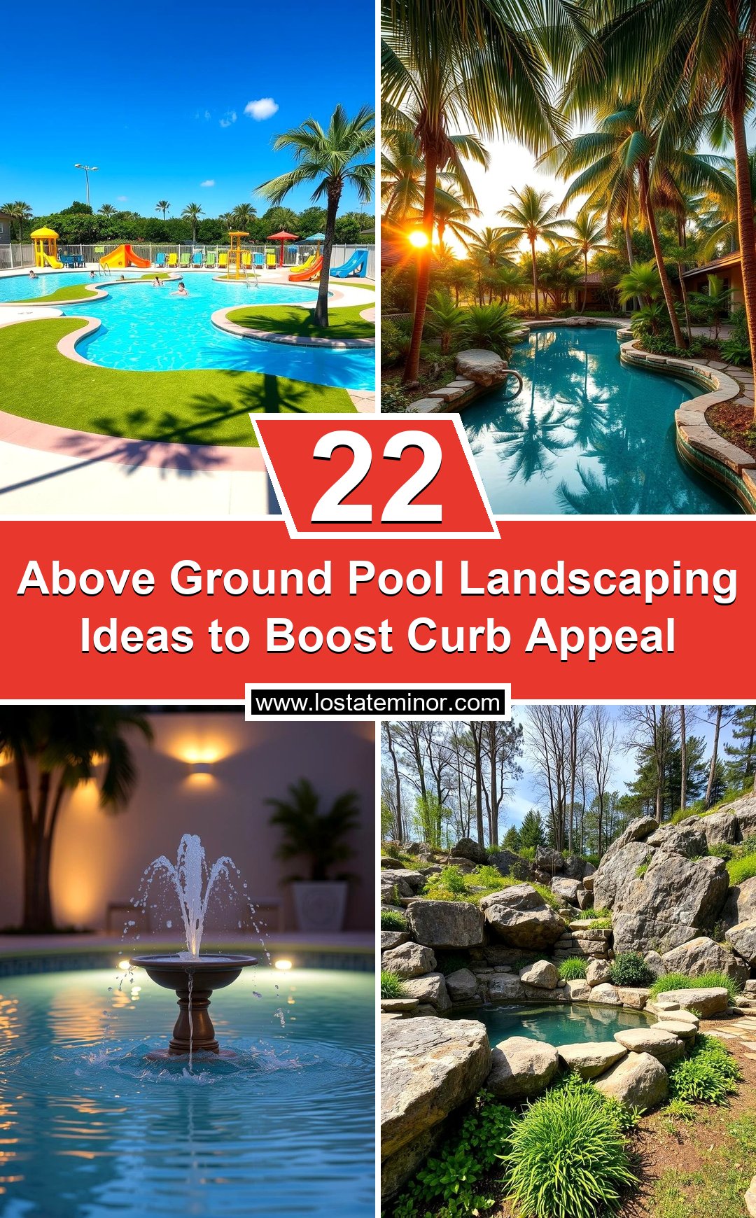 22 Above Ground Pool Landscaping Ideas to Boost Curb Appeal - Lost At E ...