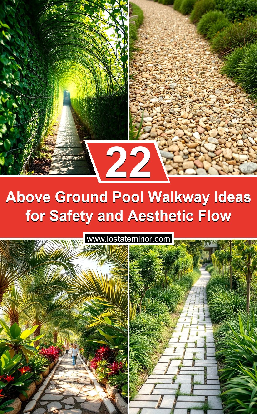 22 Above Ground Pool Walkway Ideas for Safety and Aesthetic Flow - Lost ...
