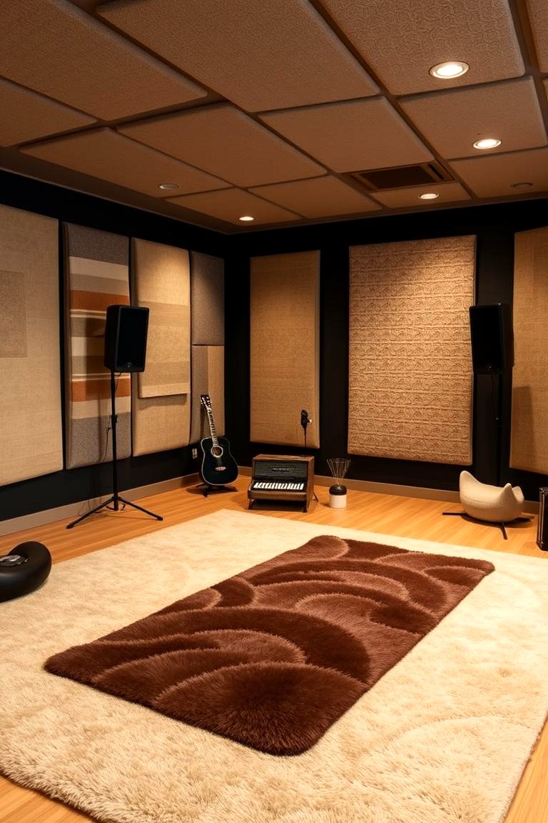 22 Music-Inspired Guitar Room Design Concepts - Lost At E Minor