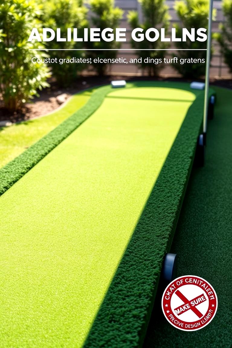22 Backyard Putting Green Ideas for Golf Lovers - Lost At E Minor