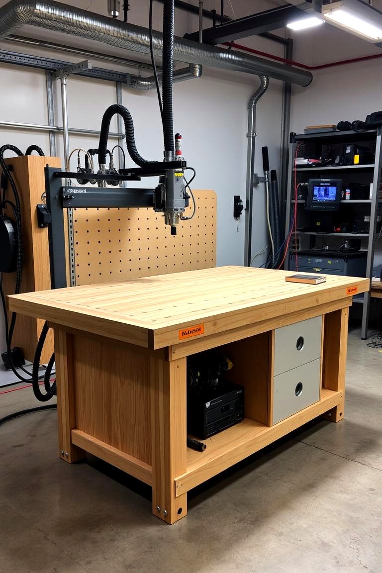 22 Functional Garage Workbench Designs for DIYers - Lost At E Minor