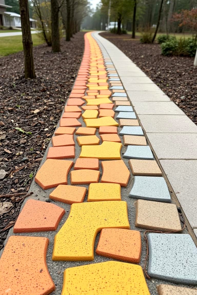 22 Creative Front Walkway Ideas to Enhance Your Home's Approach - Lost ...
