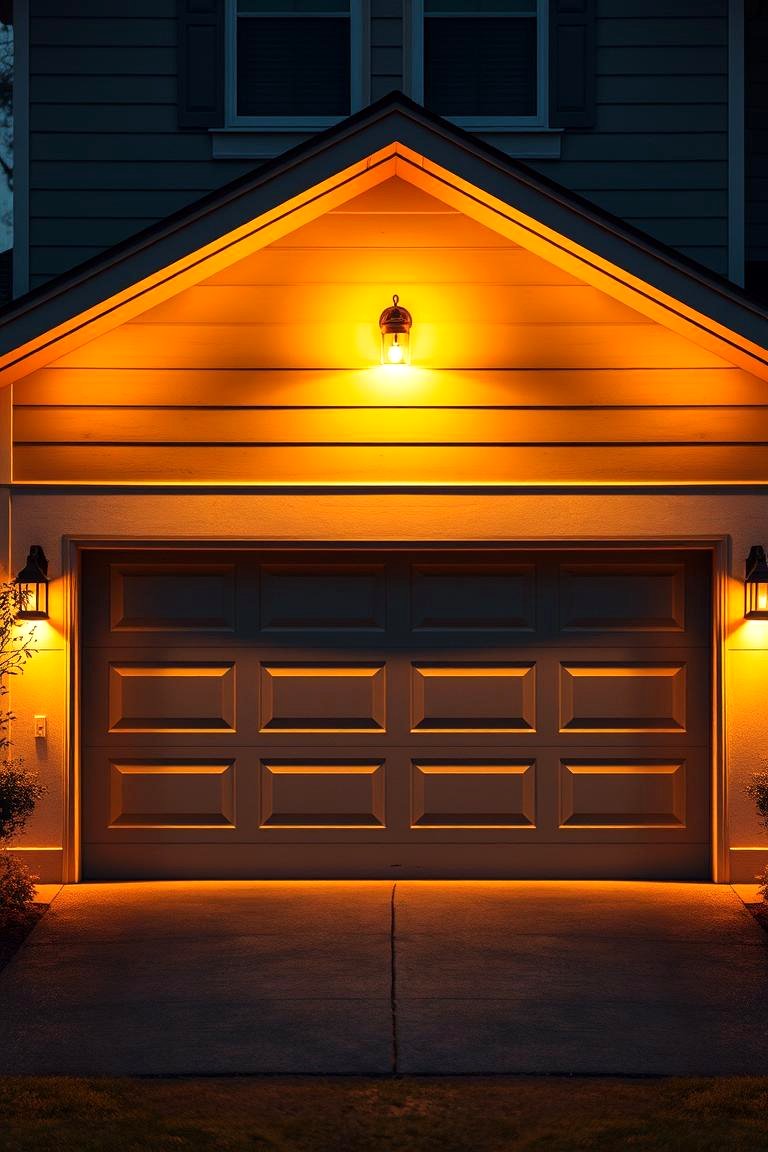 22 Exterior Garage Lighting Ideas for Safety & Style - Lost At E Minor