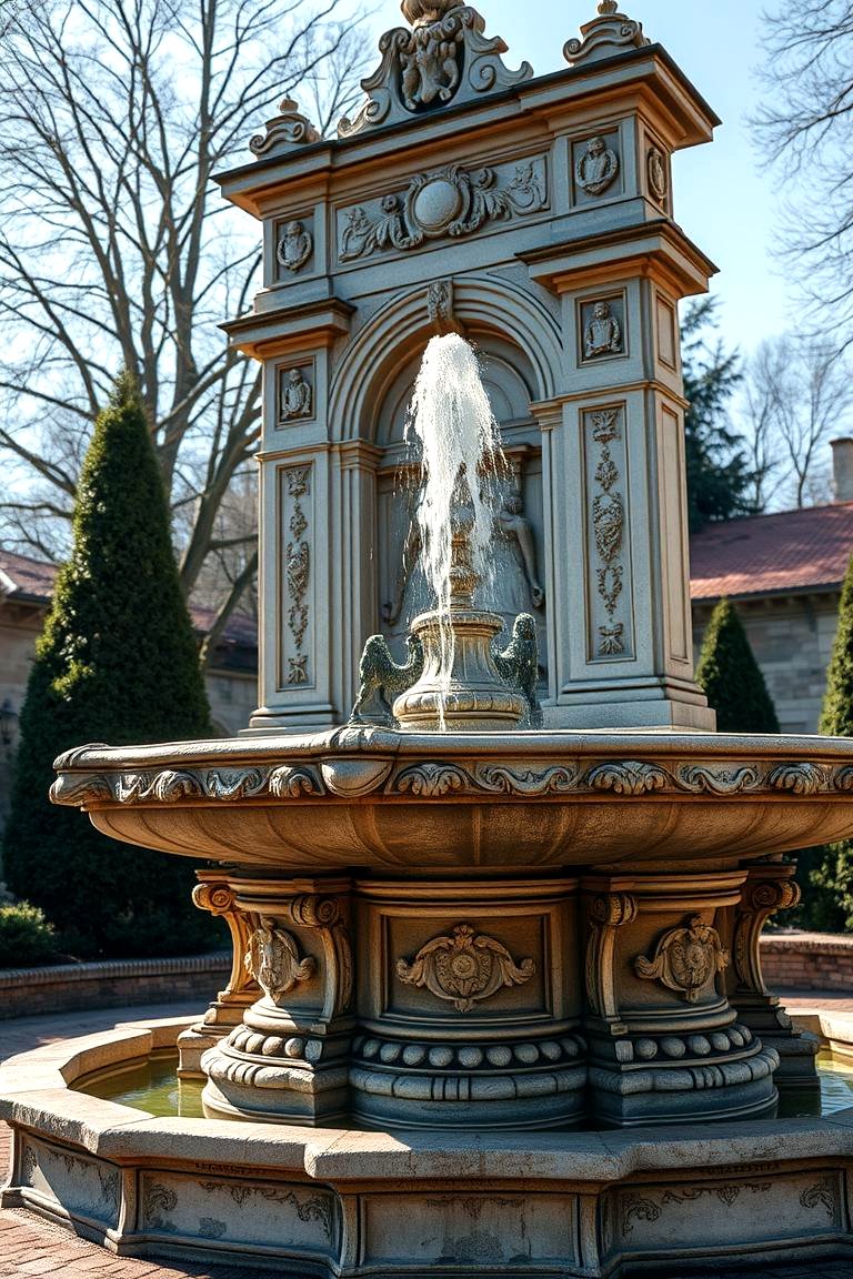 22 Stunning Backyard Fountain Ideas for Serene Spaces - Lost At E Minor