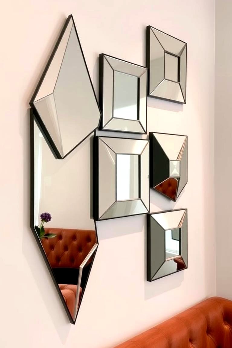 22 Geometric Accent Wall Ideas: Bold & Modern Interior Designs - Lost ...