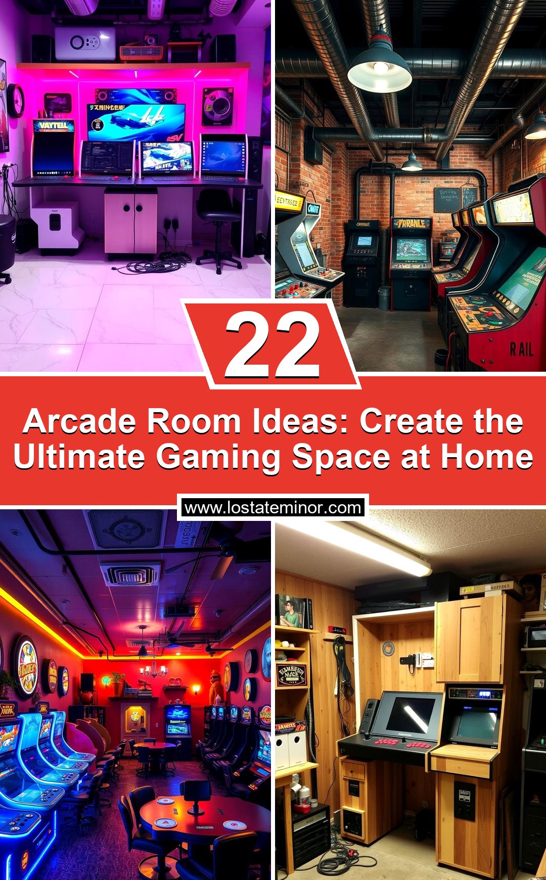 22 Arcade Room Ideas: Create the Ultimate Gaming Space at Home - Lost ...