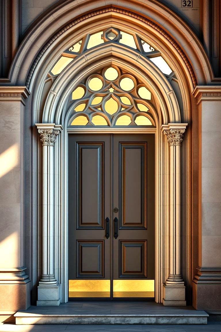 22 Gothic Front Door Ideas for an Enchanting Entryway - Lost At E Minor