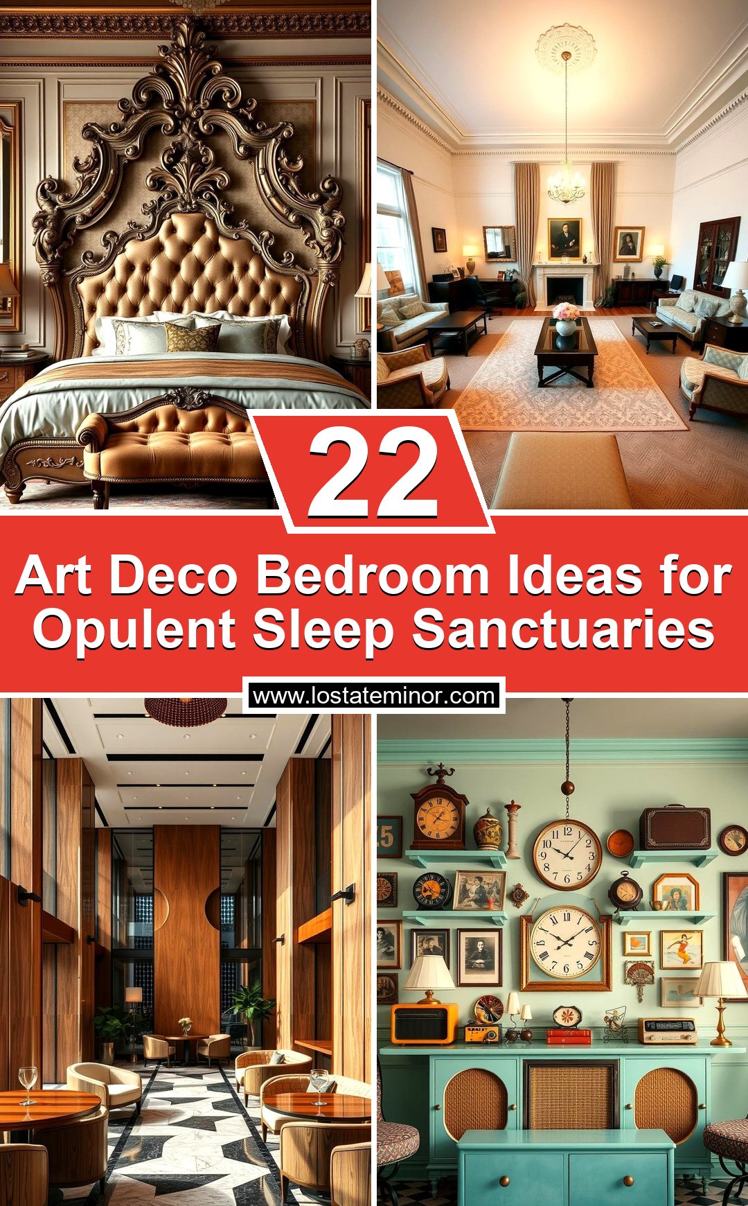 22 Art Deco Bedroom Ideas for Opulent Sleep Sanctuaries - Lost At E Minor