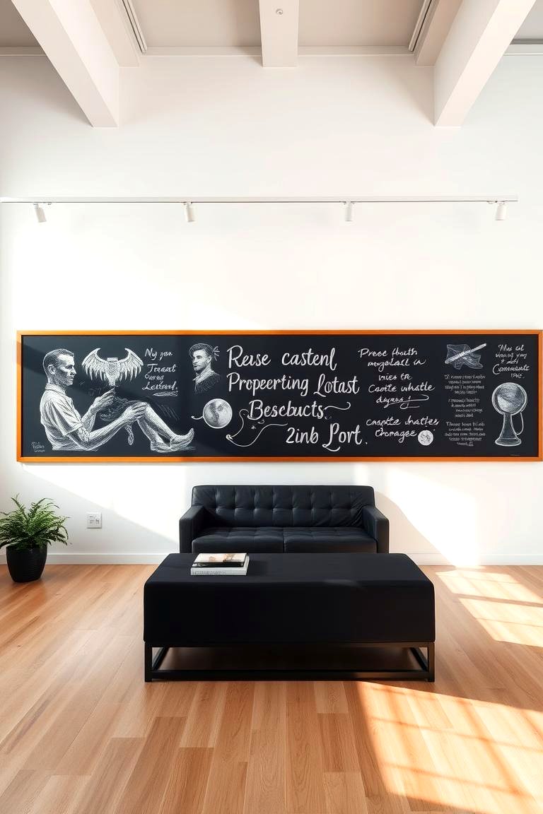 22 Chalkboard Wall Ideas for Creative Home Spaces - Lost At E Minor