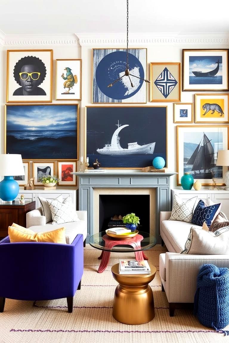 22 Navy Living Room Ideas for Deep, Cozy, and Stylish Spaces - Lost At ...