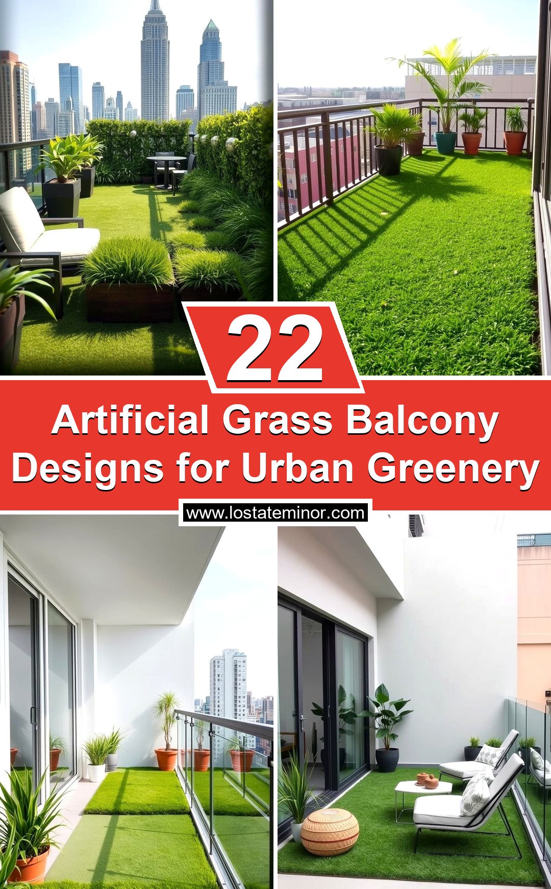 22 Artificial Grass Balcony Designs for Urban Greenery - Lost At E Minor