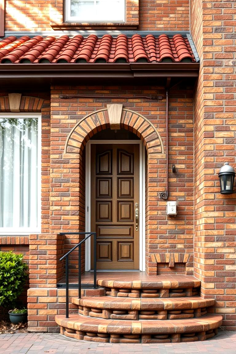22 Brown Brick Exterior Home Ideas with Modern Flair - Lost At E Minor