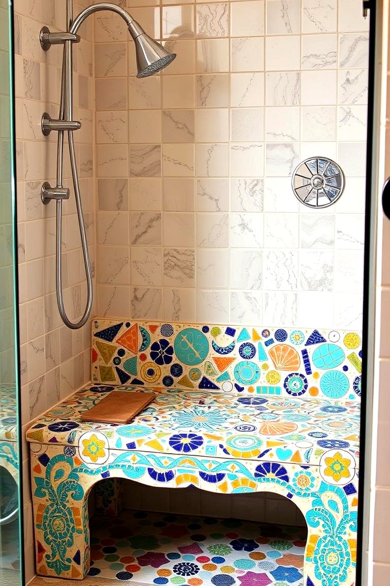 22 Shower Bench Ideas for Comfortable Bathing Spaces - Lost At E Minor