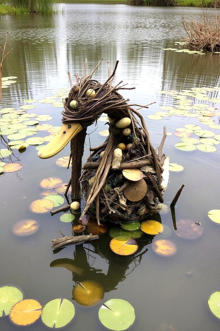 22 Charming Duck Pond Ideas for Garden Landscaping - Lost At E Minor