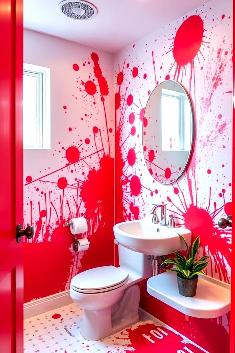 22 Striking Red Bathroom Ideas for Dramatic Flair - Lost At E Minor