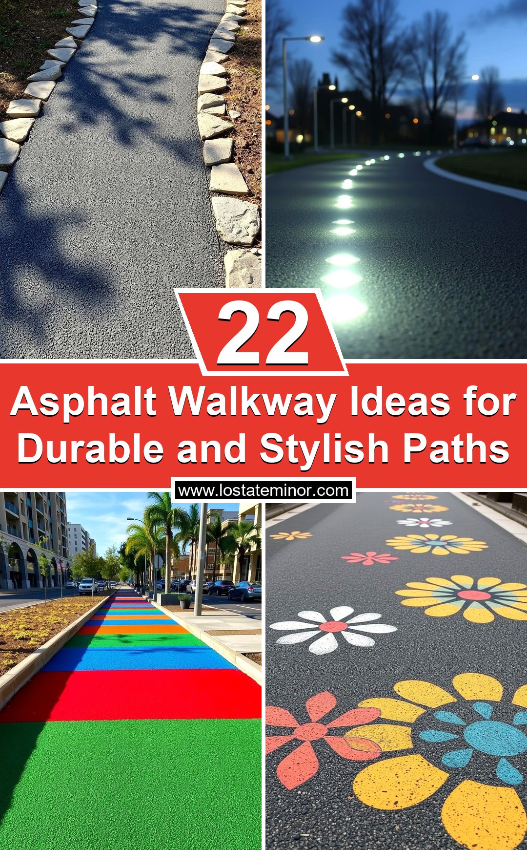 22 Asphalt Walkway Ideas for Durable & Stylish Paths - Lost At E Minor