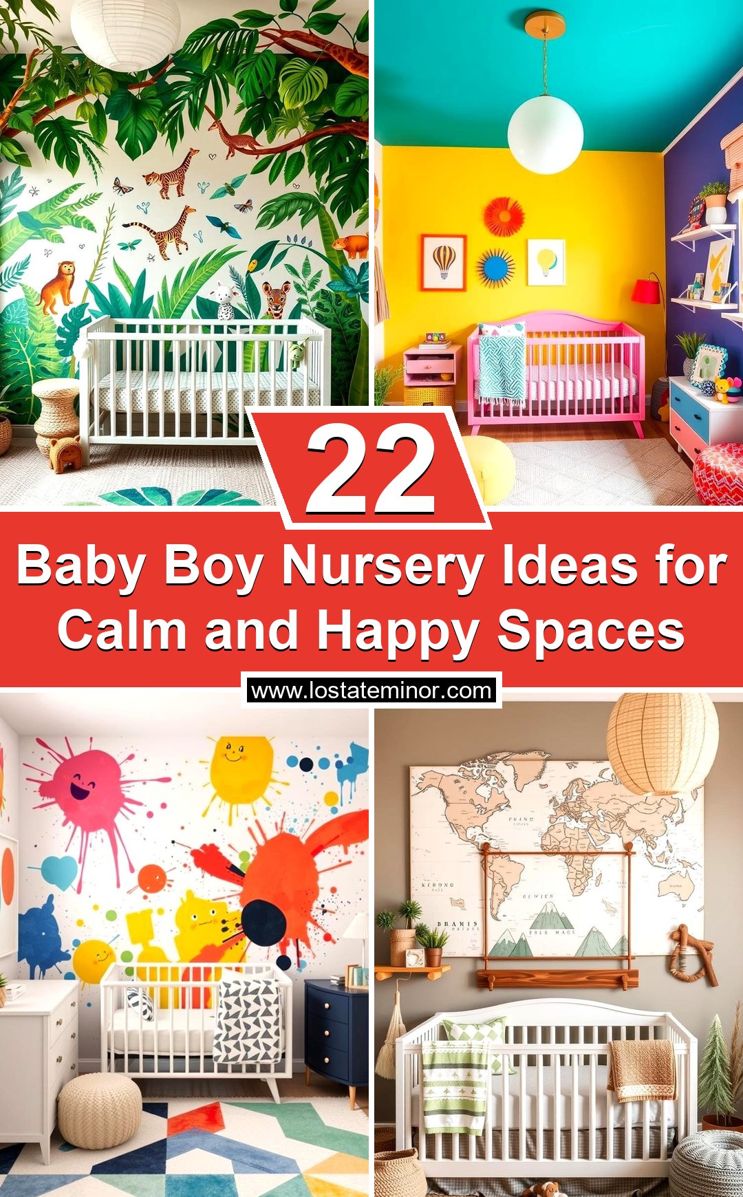 22 Baby Boy Nursery Ideas for Calm & Happy Spaces - Lost At E Minor