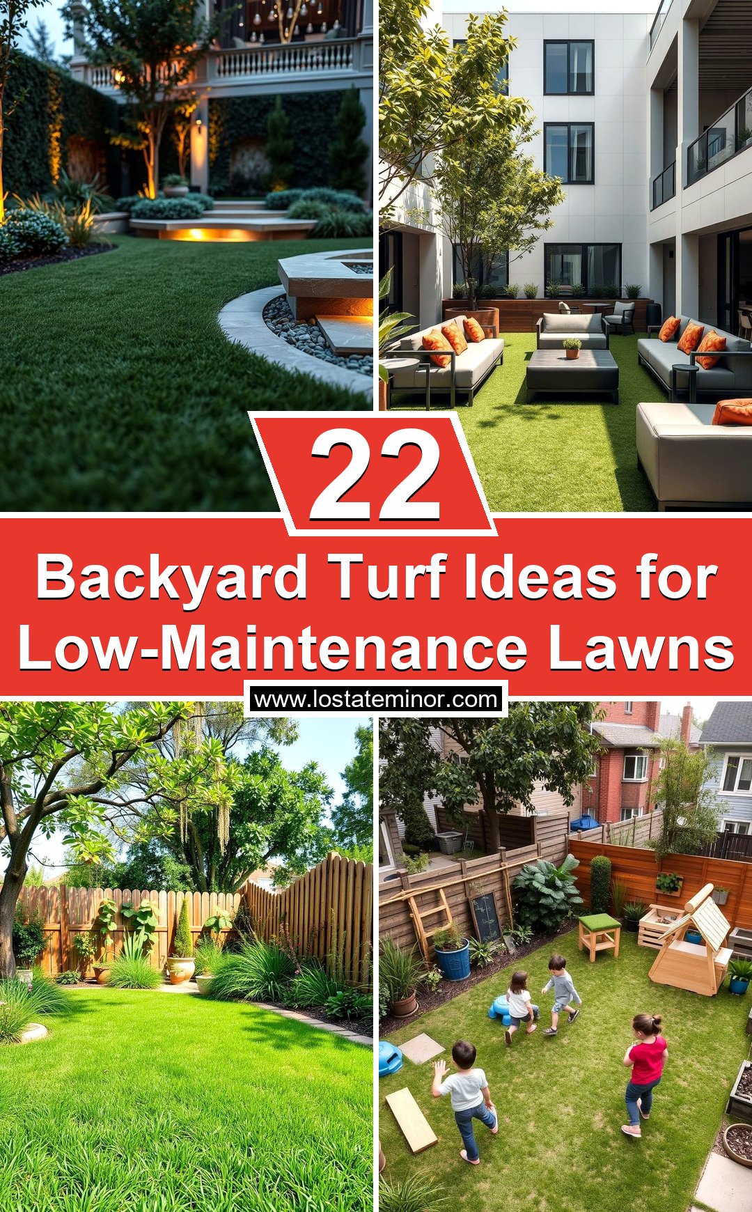 22 Backyard Turf Ideas for Low-Maintenance Lawns - Lost At E Minor