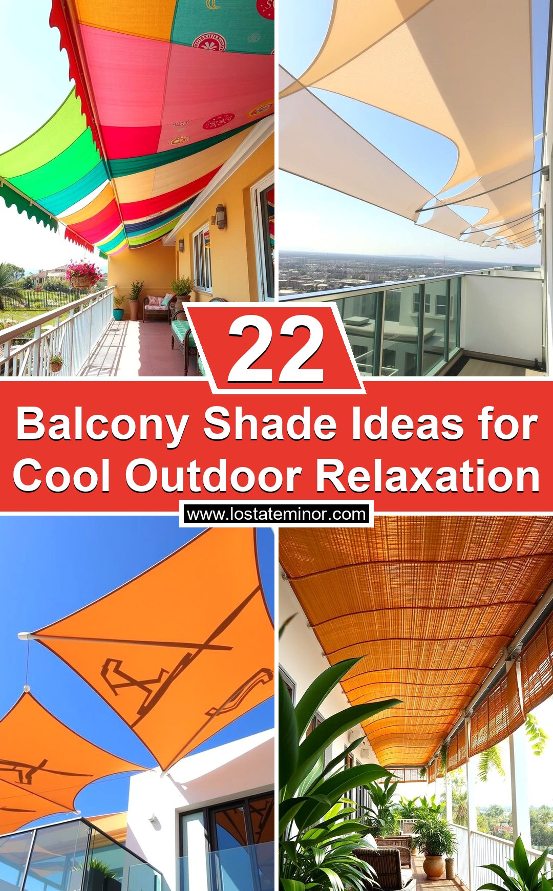 22 Balcony Shade Ideas for Cool Outdoor Relaxation - Lost At E Minor