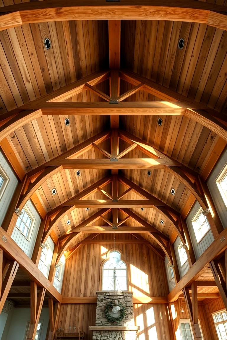 22 Rustic Ceiling Ideas to Elevate Your Home's Architectural Charm ...