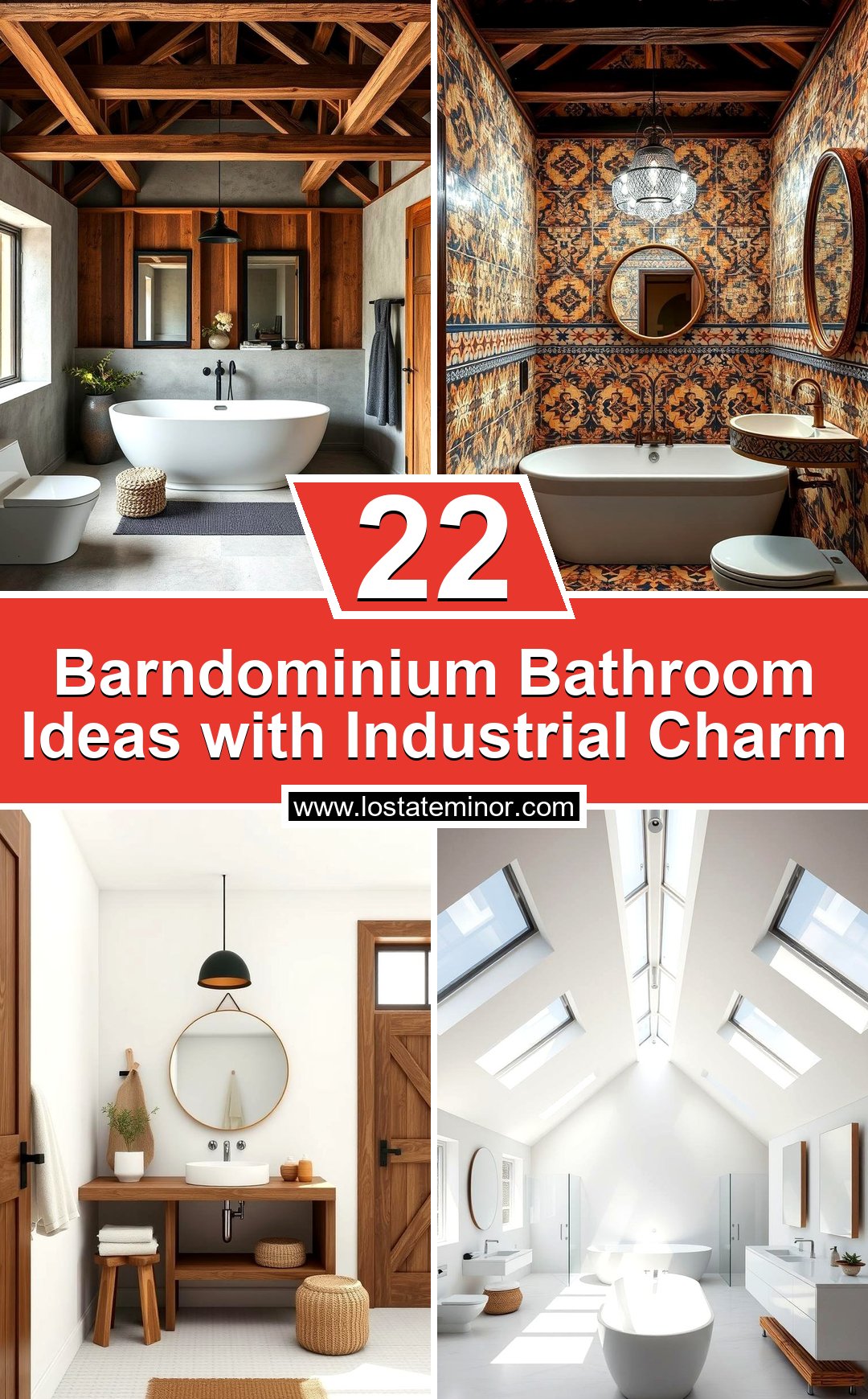 22 Barndominium Bathroom Ideas with Industrial Charm - Lost At E Minor